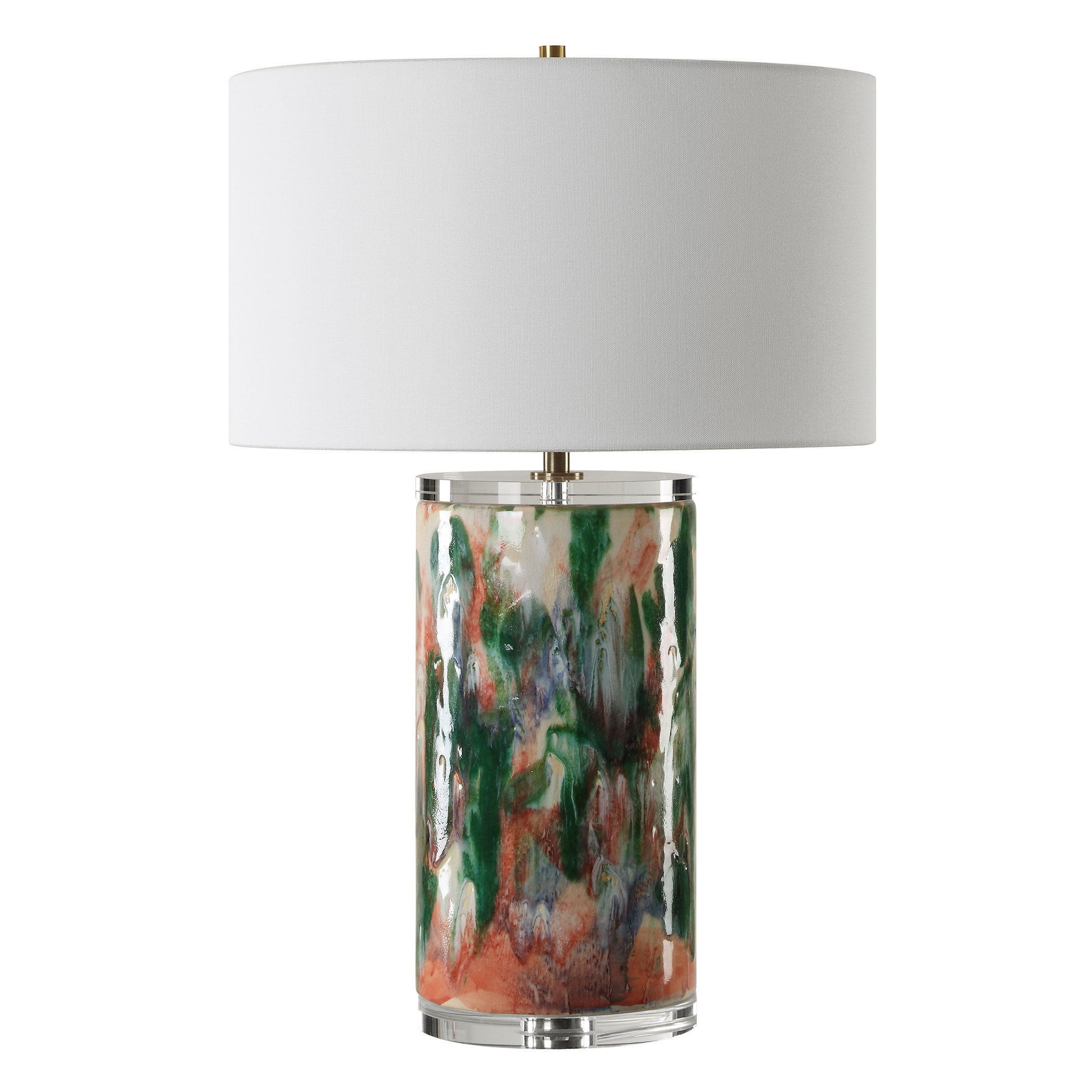 Orren Ellis Brentlinger Multi-Colored Table Lamp | Wayfair