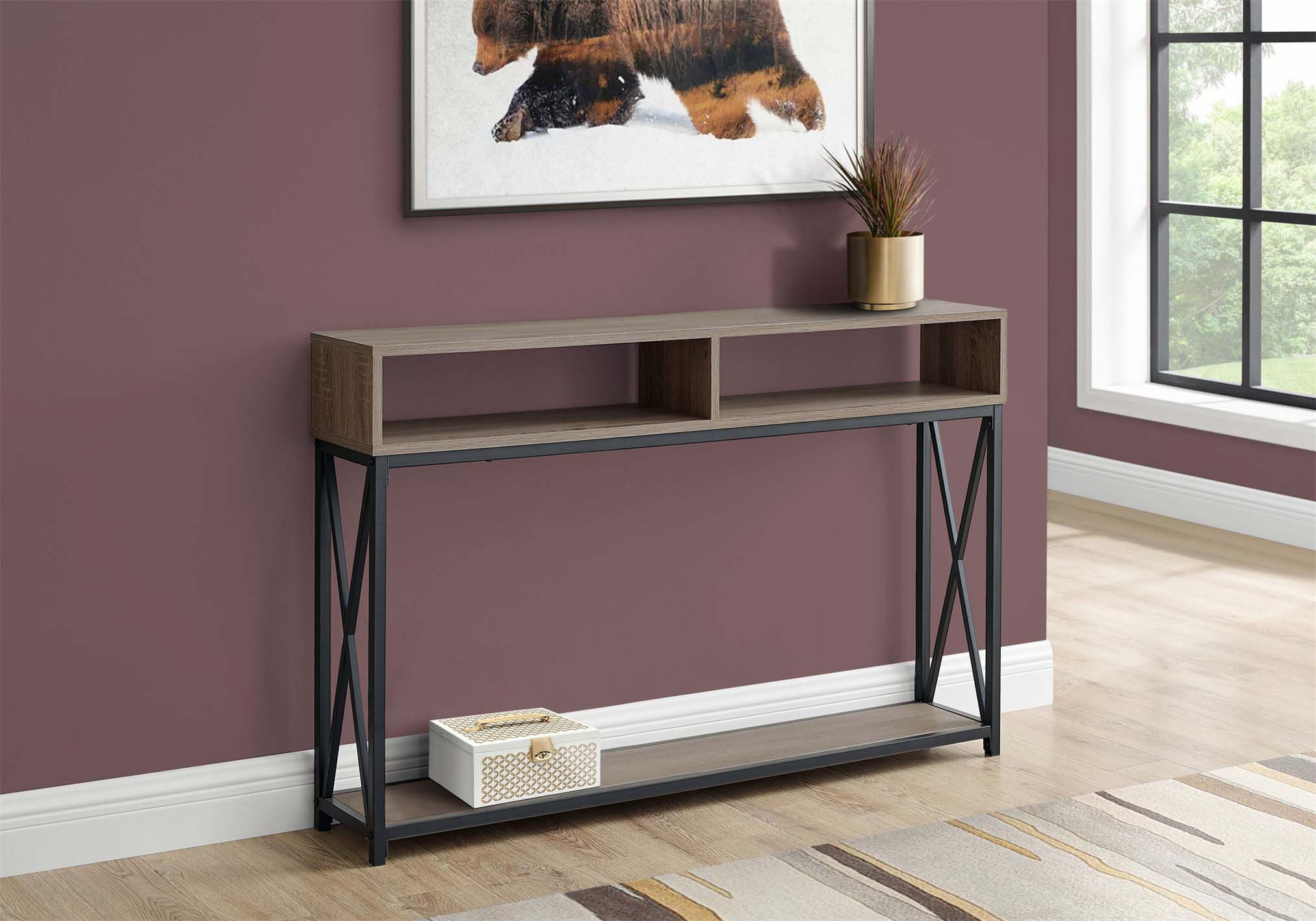 Latitude Run® Versatile Accent And Console Table For Entryway, Sofa ...