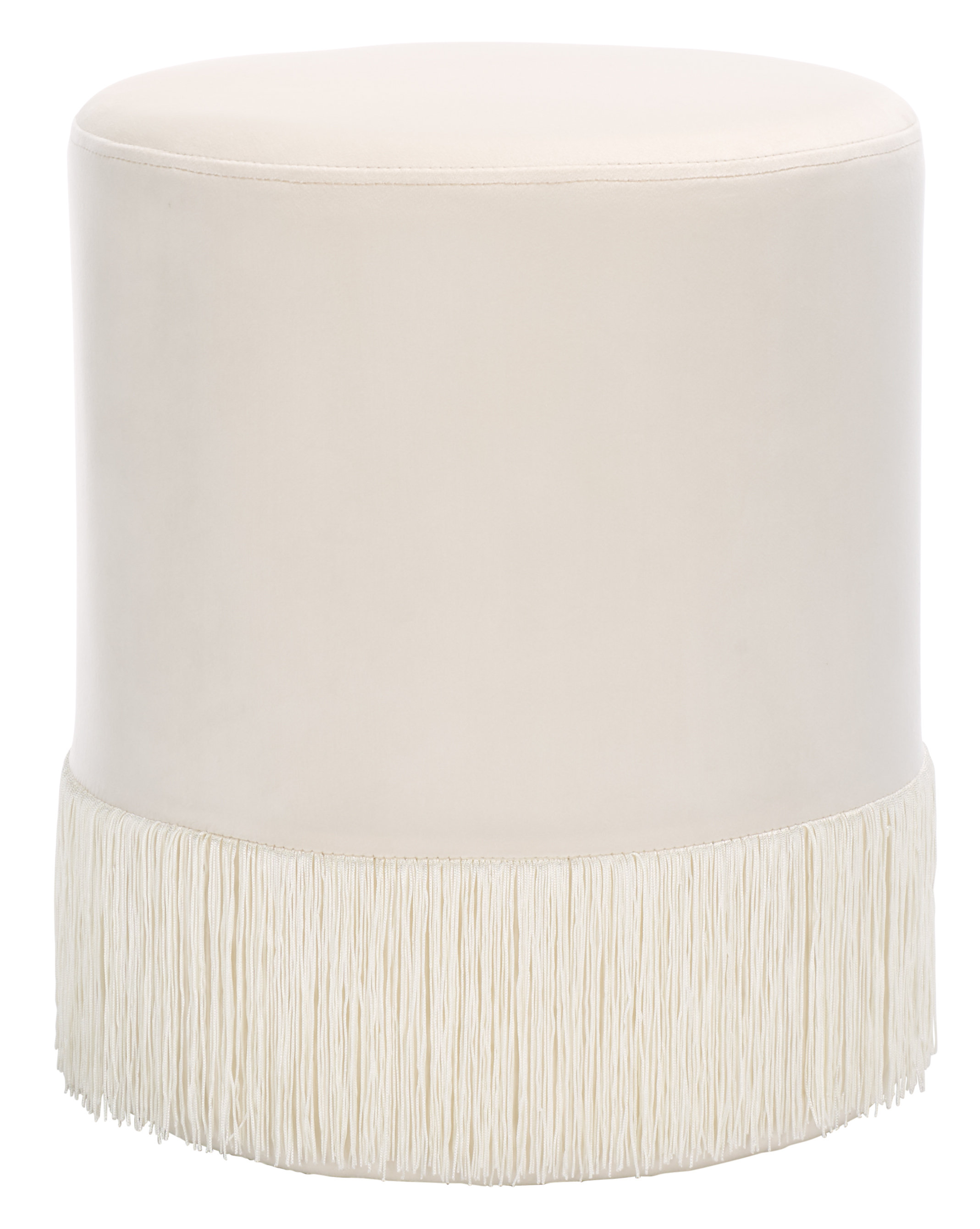 Ebern Designs Dishner Ottoman With Tassel & Reviews | Wayfair