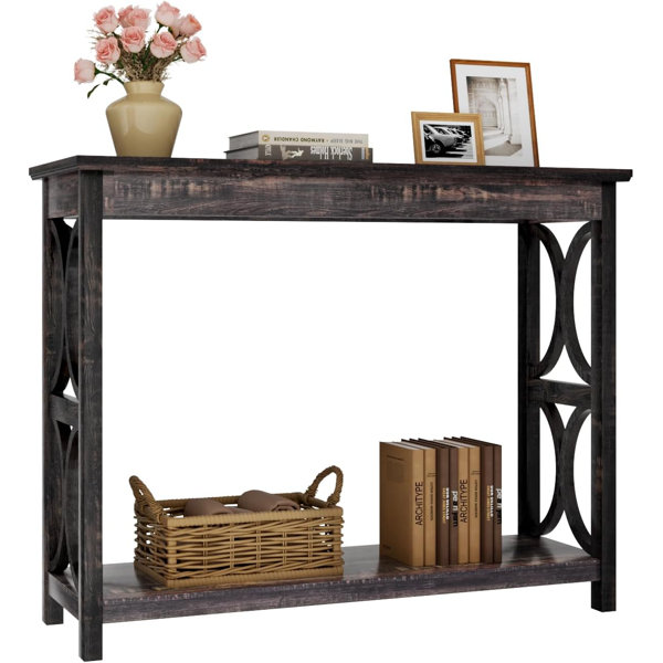 Winston Porter Raine 31.9'' Solid Wood Console Table | Wayfair