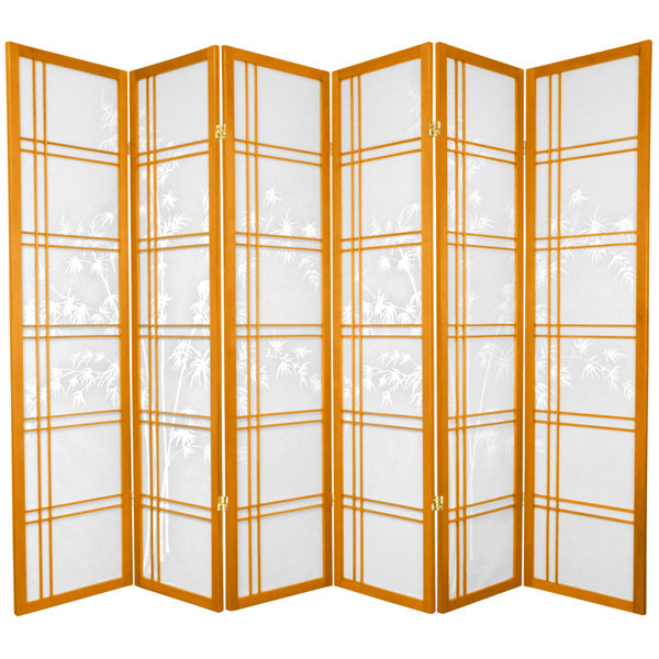 Winston Porter Keir Folding Rice Paper Room Divider & Reviews | Wayfair