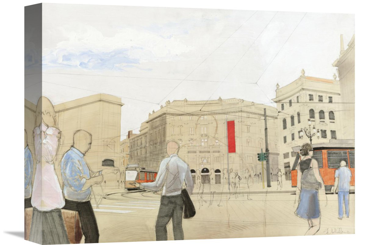 Global Gallery 'Urbana' by Erik Scheller Graphic Art on Wrapped Canvas ...