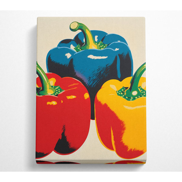 Bright Star Peppers Vintage - Wrapped Canvas Art Prints | Wayfair.co.uk
