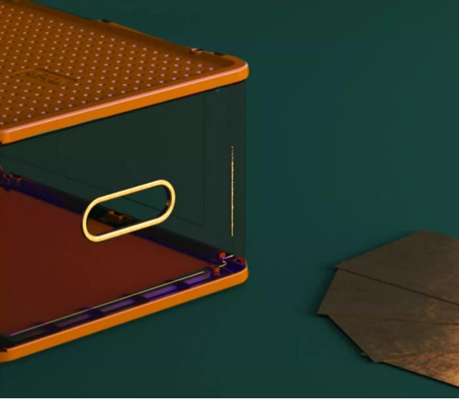 Infinitee Green Shoe Box Storage Box Transparent Thickened（10 Pack ...