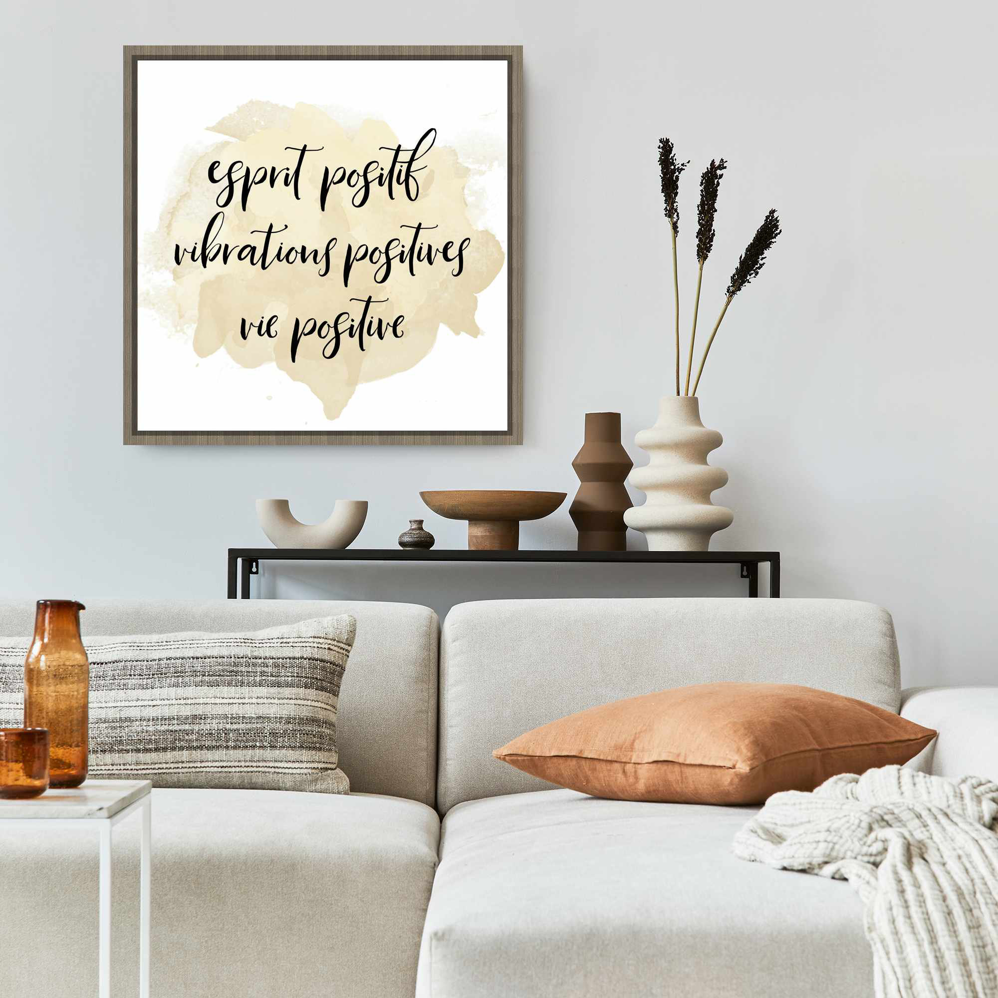 Lark Manor™ Positive Vibrations | Spiritual Shapes Canvas for Home ...