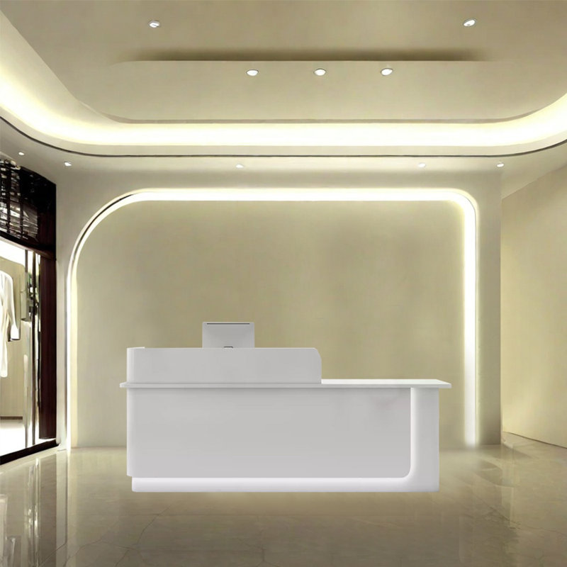 Artistic Soul XKX Premium Furniture Rectangular Modern Front Desk ...