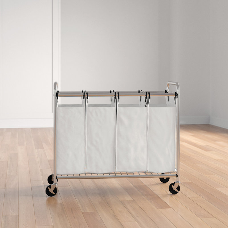 Rebrilliant Heavy-Duty Quad Laundry Sorter & Reviews | Wayfair