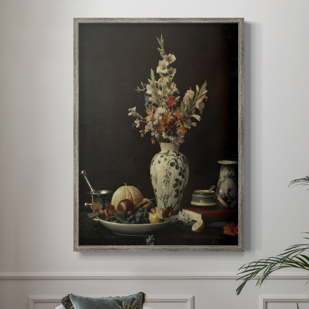 Red Barrel Studio® Moody Still Life I Framed Print - Solid Wood | Wayfair