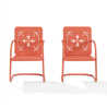 Winston Porter Passmore 2-piece Retro Outdoor Chair Set & Reviews | Wayfair