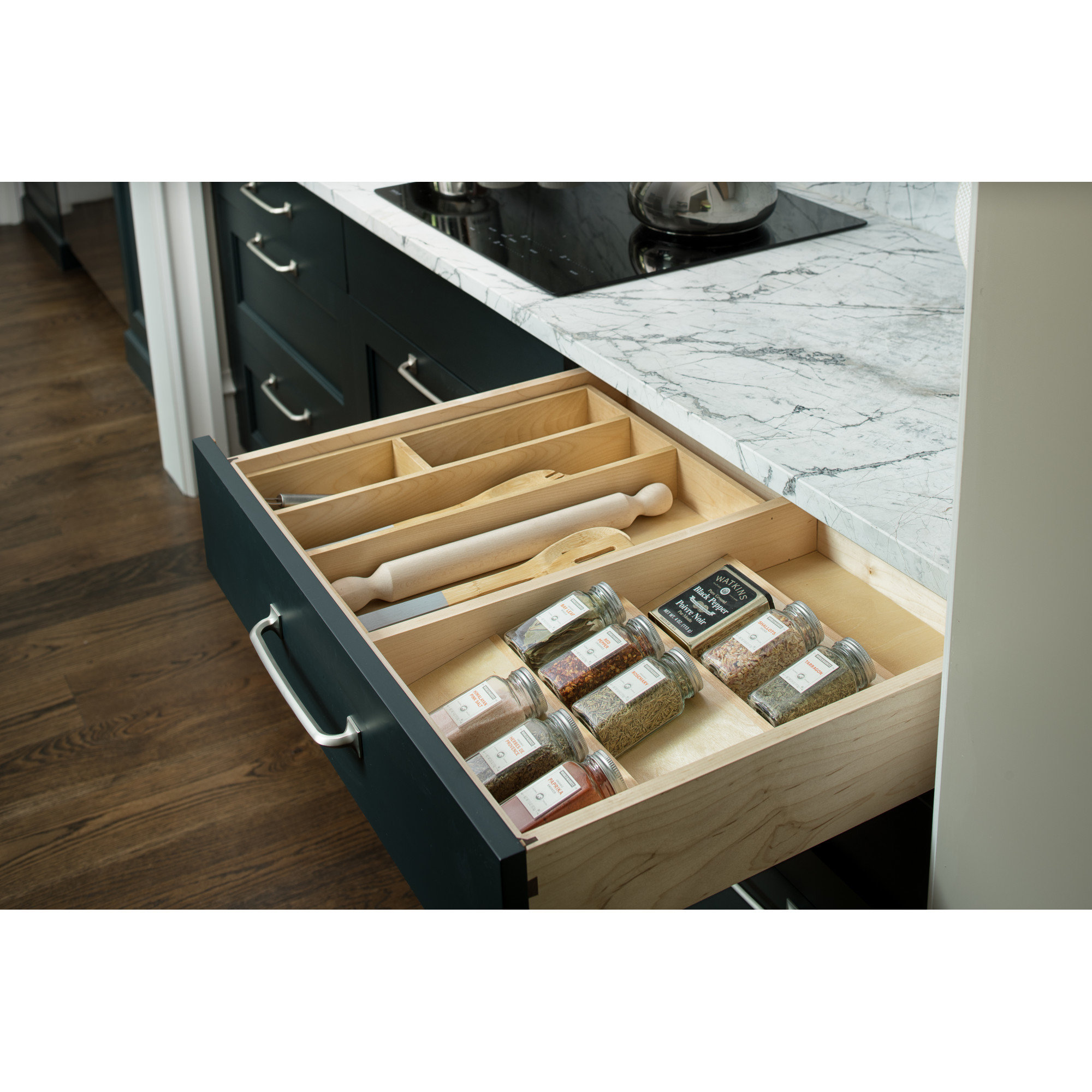 Rev-A-Shelf Wood Drawer Divider Accessory for Rev-A-Shelf Drawer ...