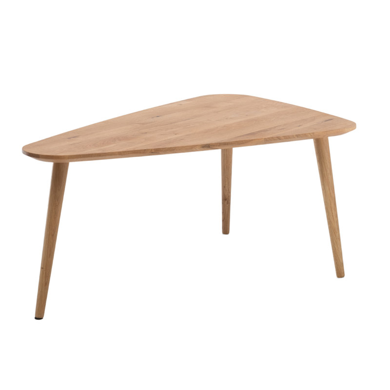 Corrigan Studio® Larrisha Solid Wood 3 Legs Coffee Table | Wayfair