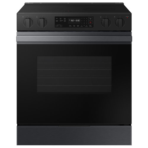 Samsung Bespoke Smart Slide-In Electric Range 6.3 cu. ft. with ...