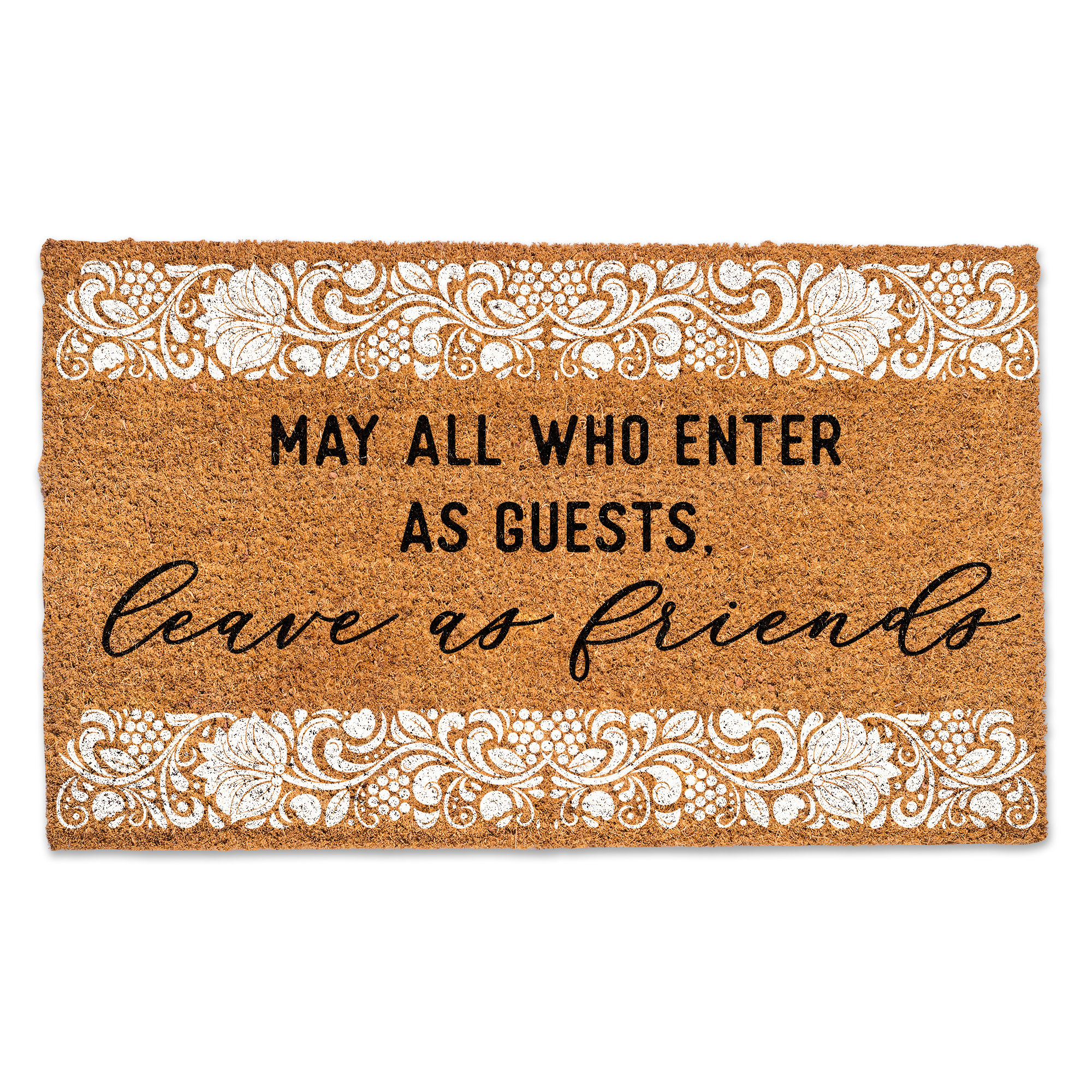 Trinx Leave As Friends Door Mat - Wayfair Canada