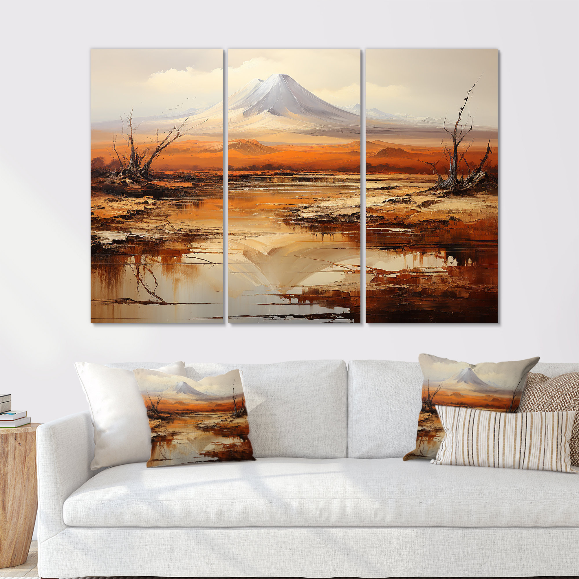 Millwood Pines Volcano Volcanic Vista I - Volcano Wall Decor Set | Wayfair