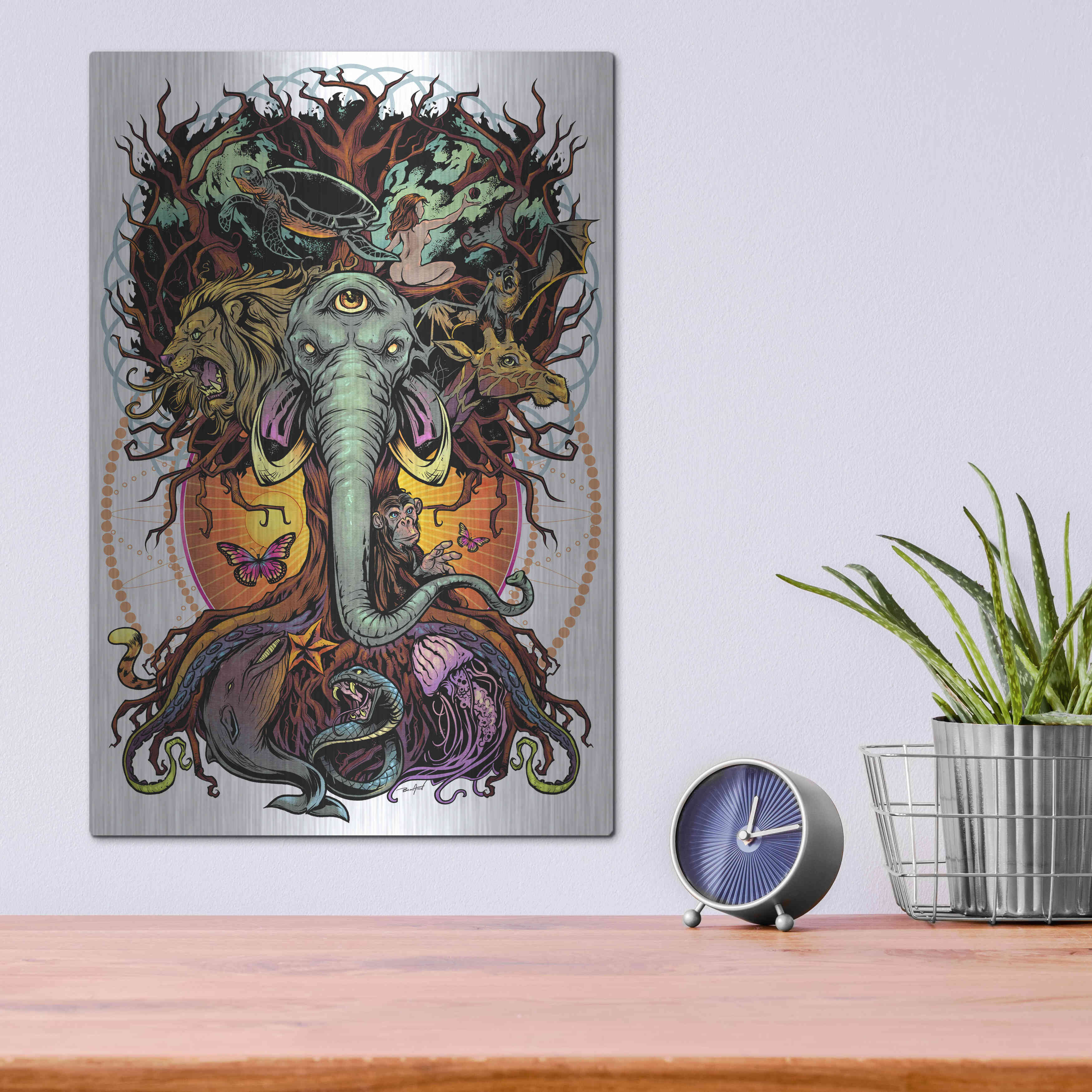 Bungalow Rose 'Tree of Life' by Flyland Designs, Metal Wall Art ...