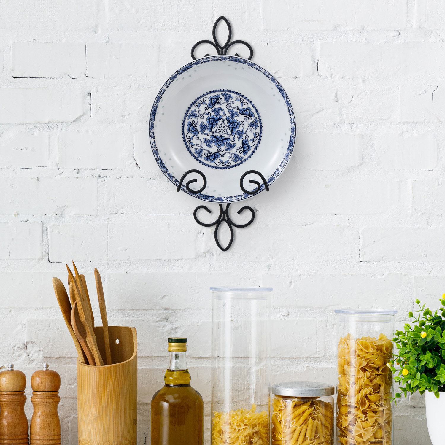 Winston Porter Wall Plate Holder Floating Wall Shelf - Wayfair Canada