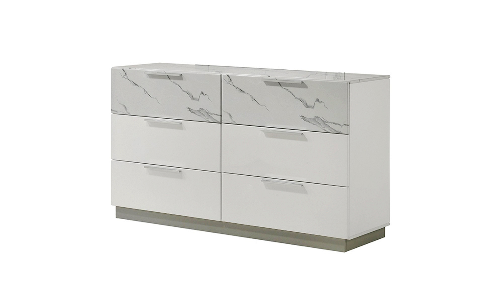 Hokku Designs Horizontal Dresser, Bedroom Dresser With Six Storage ...