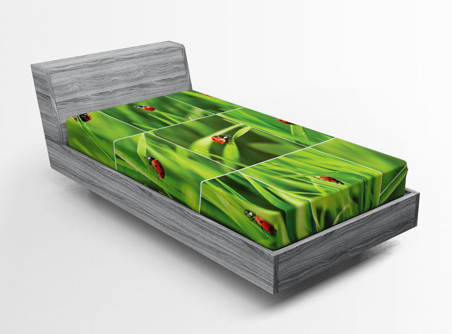 Ambesonne Ladybug Fitted Sheet | Wayfair