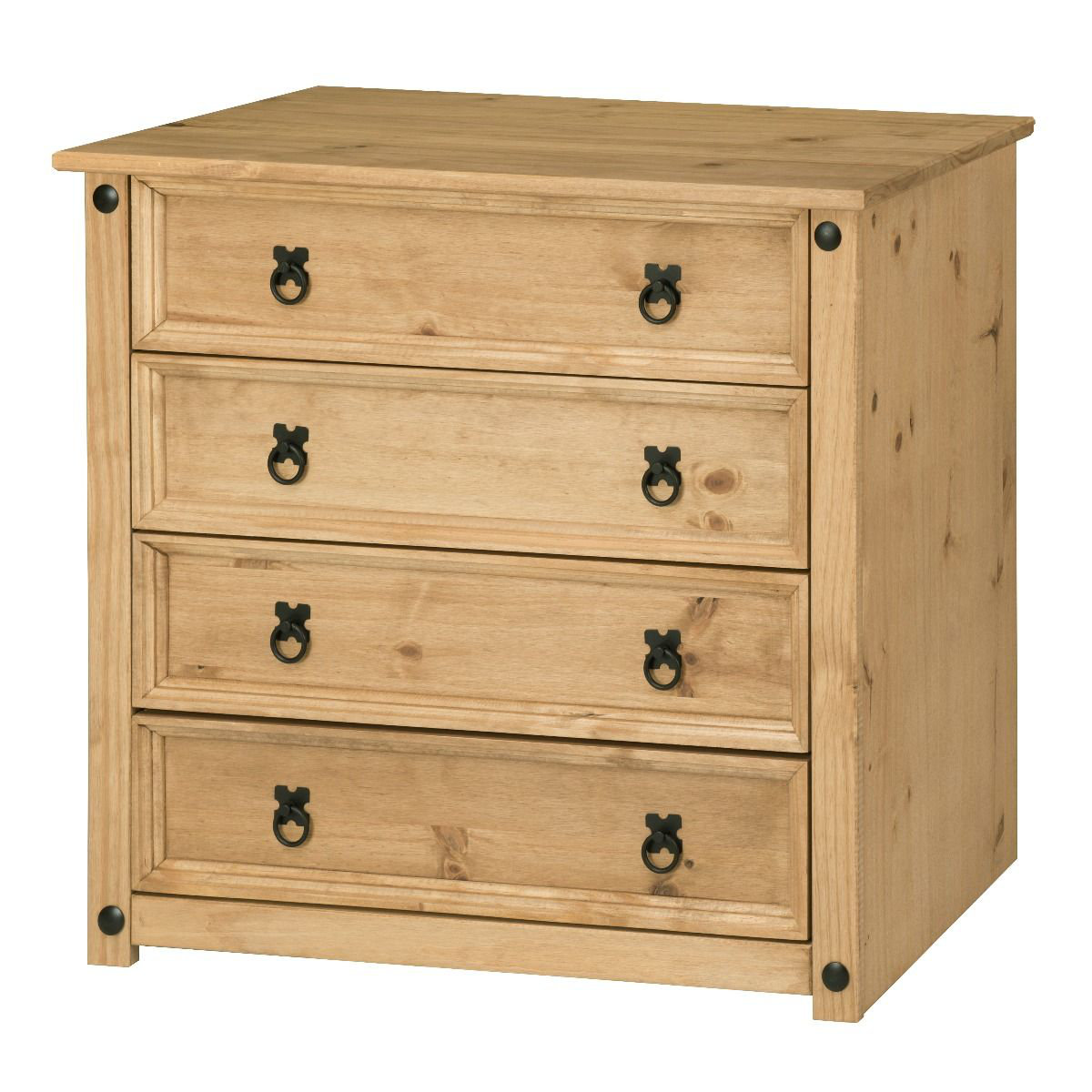 Mews Corona Solid Wood 89cm W 4 - Drawer Chest of Drawers | Wayfair.co.uk