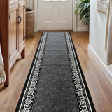 ClassicLiving 056 Grey 80cm X 1005cm Abstract Machine Tufted Area Rug ...