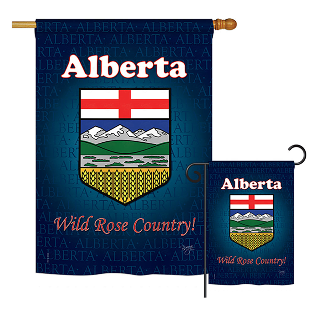 Breeze Decor 2 Piece Alberta of the World Canada Provinces Impressions ...