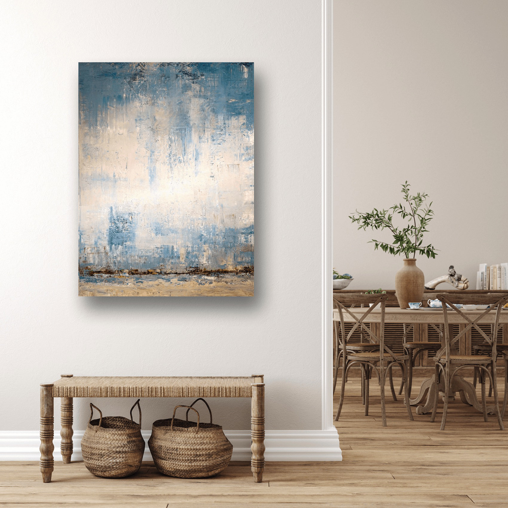 Rosecliff Heights Summer Breeze - Artist Enhanced Canvas Print | Wayfair