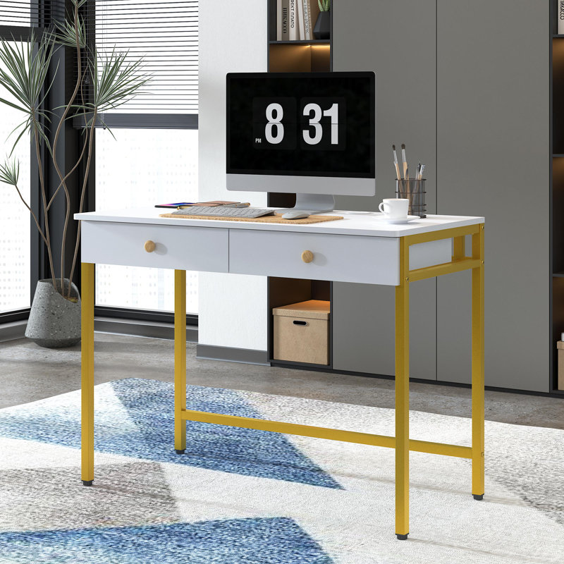 Mercer41 39.4'' Desk & Reviews | Wayfair