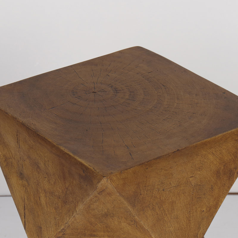Millwood Pines Lamberton Concrete Block End Table | Wayfair