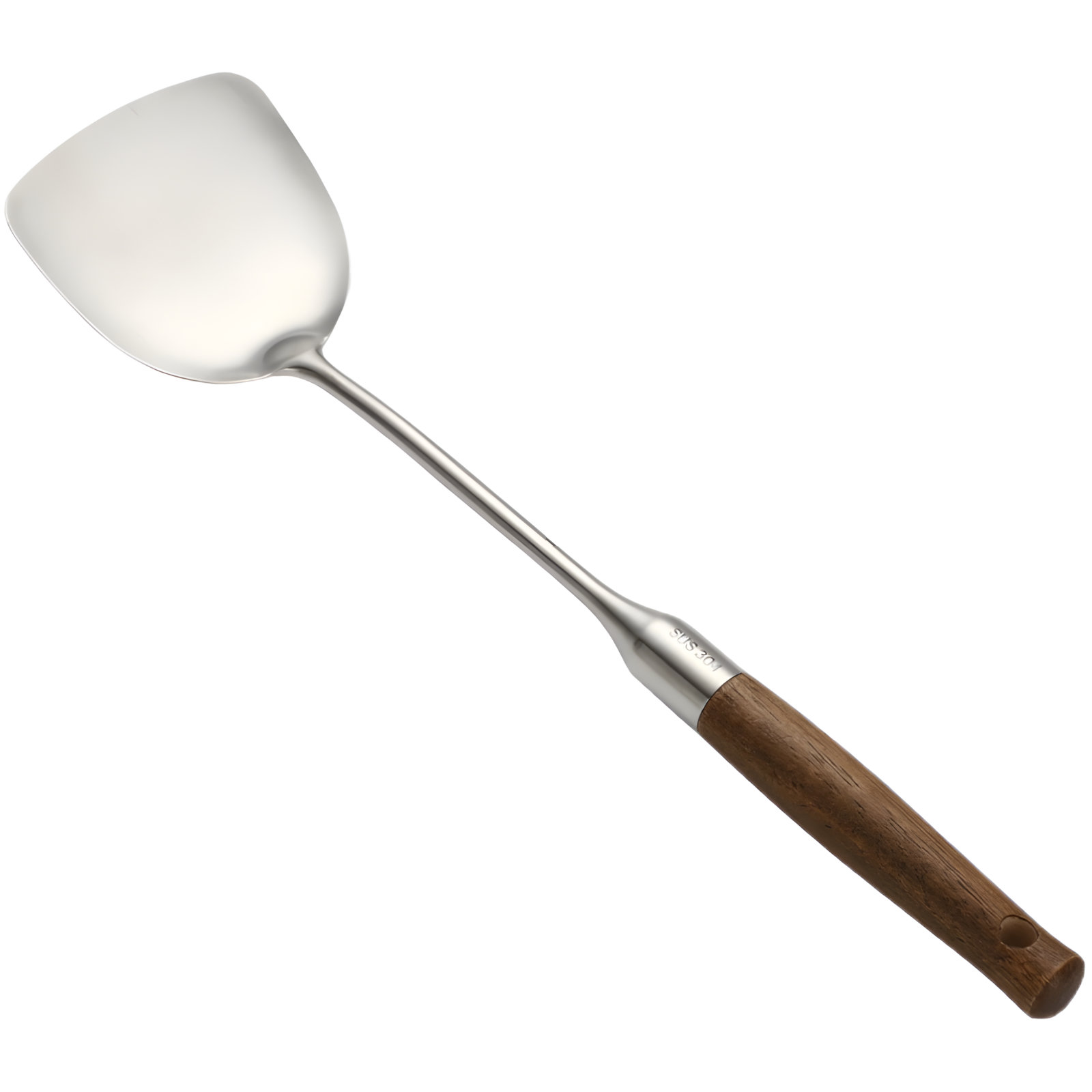 Xiangong Stainless Steel Kitchen Utensil Set With Wooden Handle, Durable Spatula, Slotted Spoon ...