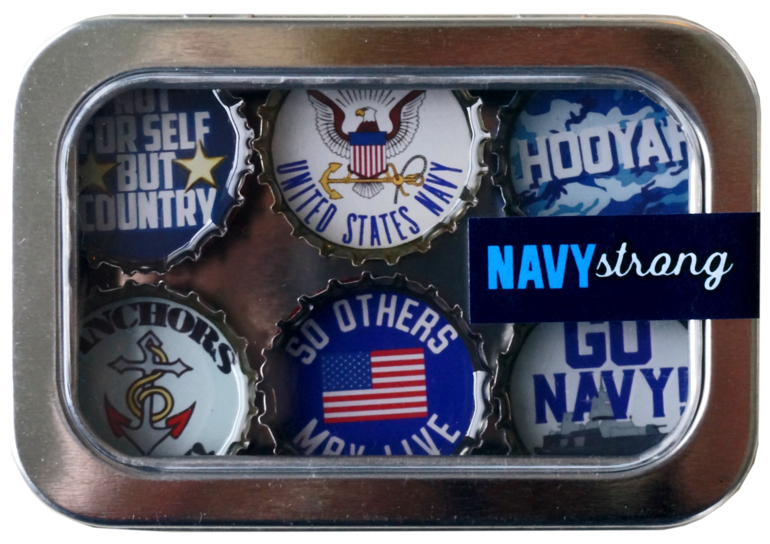 Kate's Magnets Navy Magnets | Wayfair