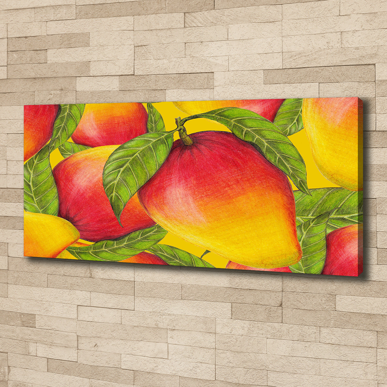 August Grove Mango - Wrapped Canvas Art Prints | Wayfair.co.uk