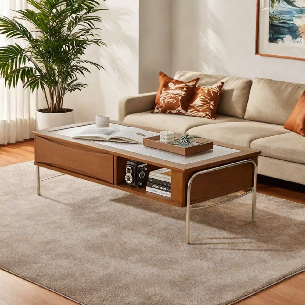 Trentastic Trails Simple Style Rectangular Coffee Table | Wayfair
