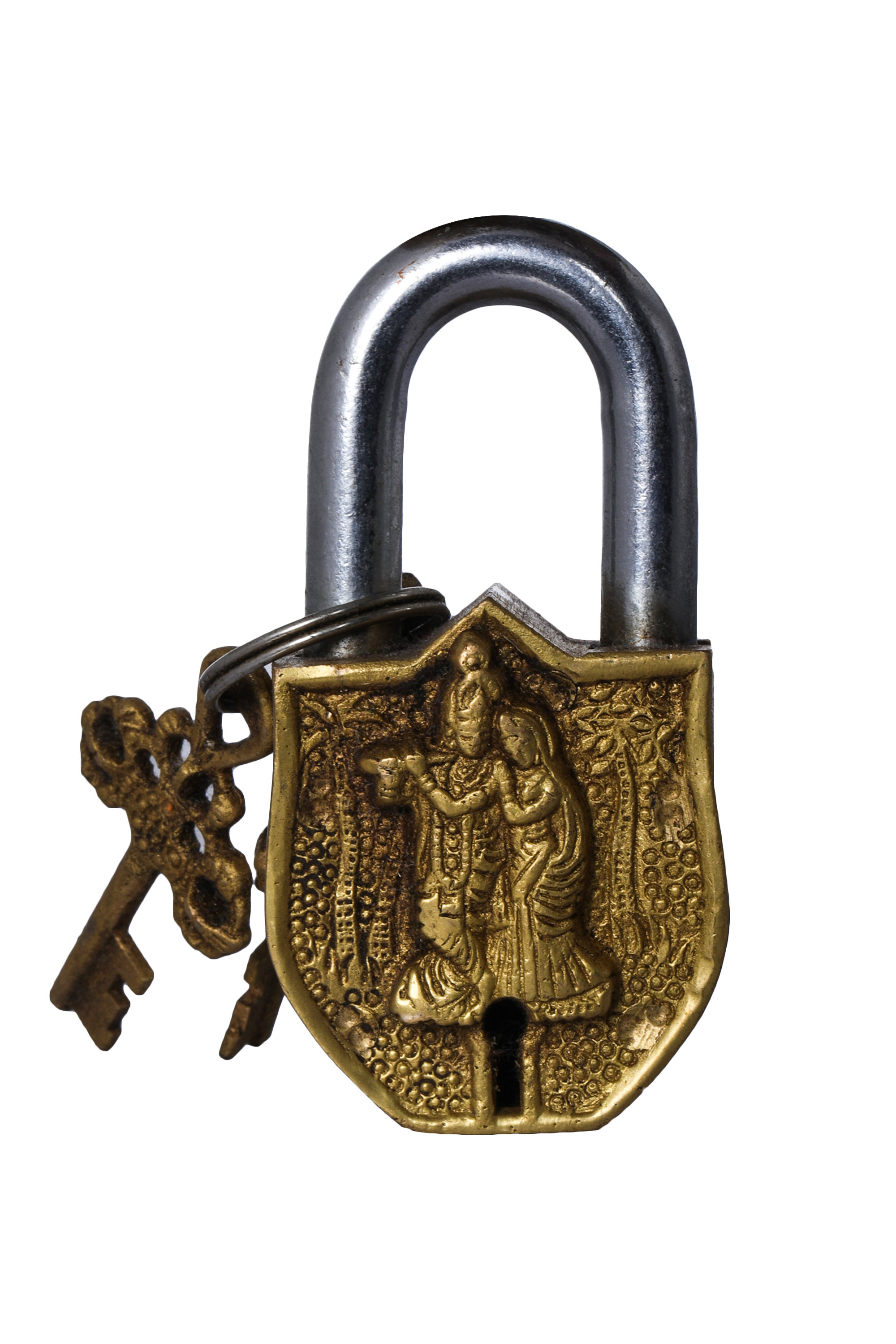 Exotic India Radha Krishna Temple Lock | Wayfair