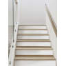 Hokku Designs Solid White Vinyl Peel And Stick Stair Riser | Wayfair