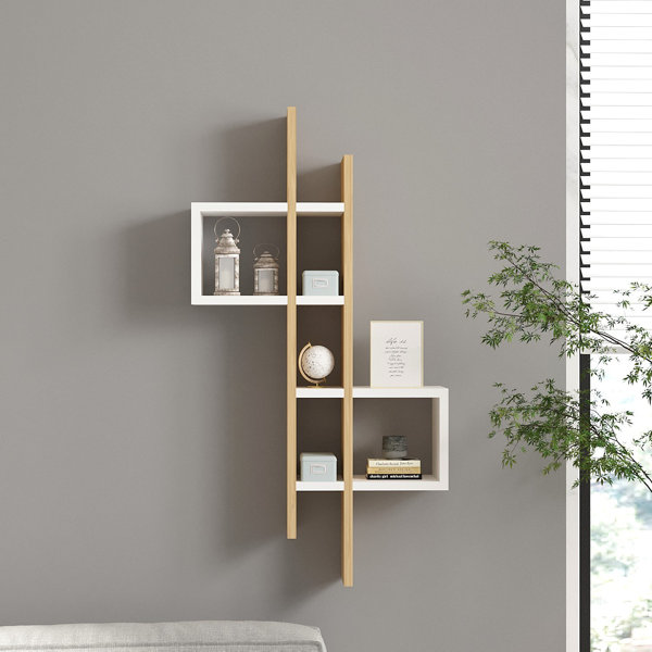 East Urban Home Sky 4 Piece Accent Shelf | Wayfair