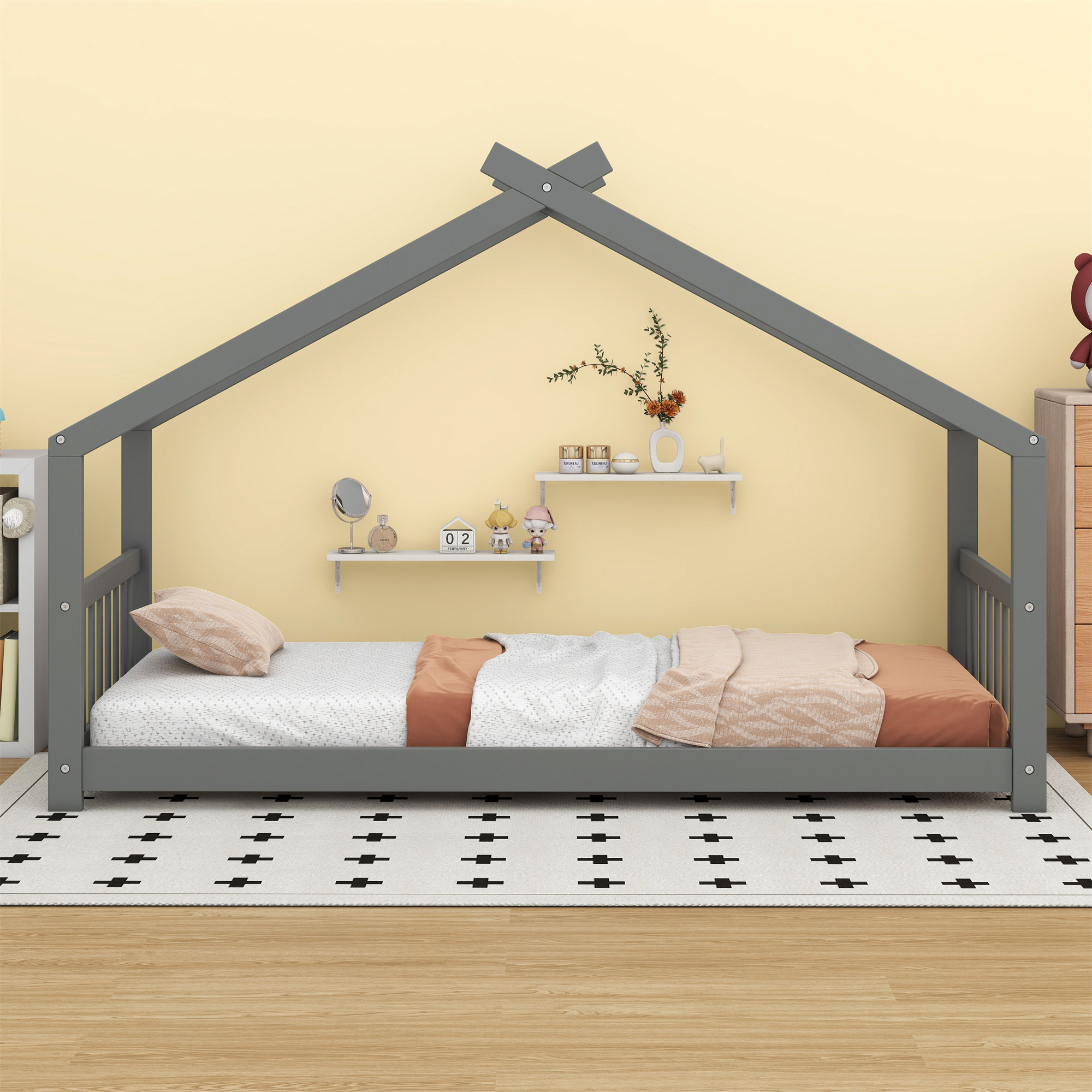 Harper Orchard House Bed Wood Bed | Wayfair