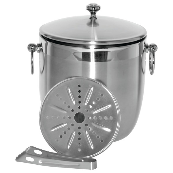 Service Ideas Stainless Steel Ice Bucket | Wayfair