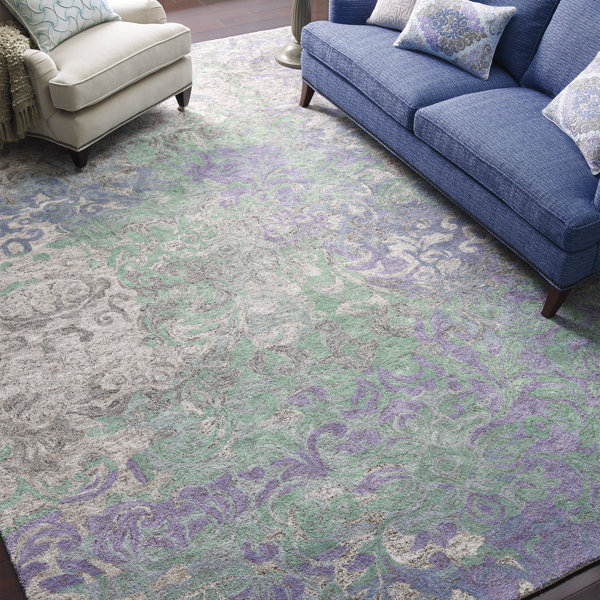 CompanyC Marquesa Hand-Tufted Blue Indoor Area Rug - Wayfair Canada
