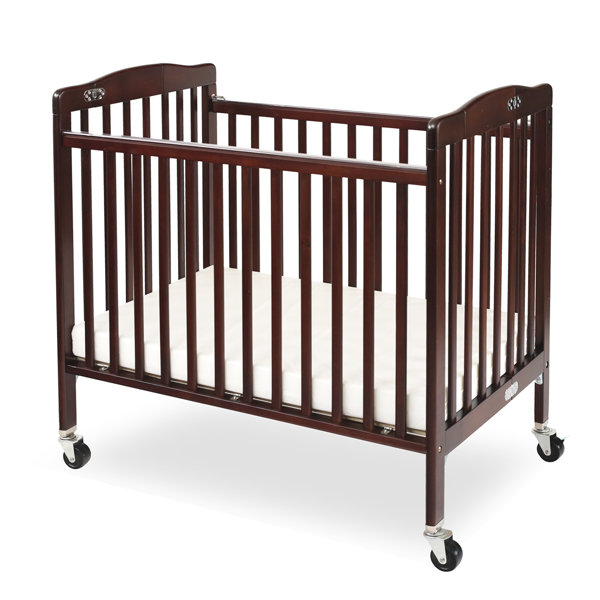 L.A. Baby Pocket Folding Portable Crib with Mattress | Wayfair