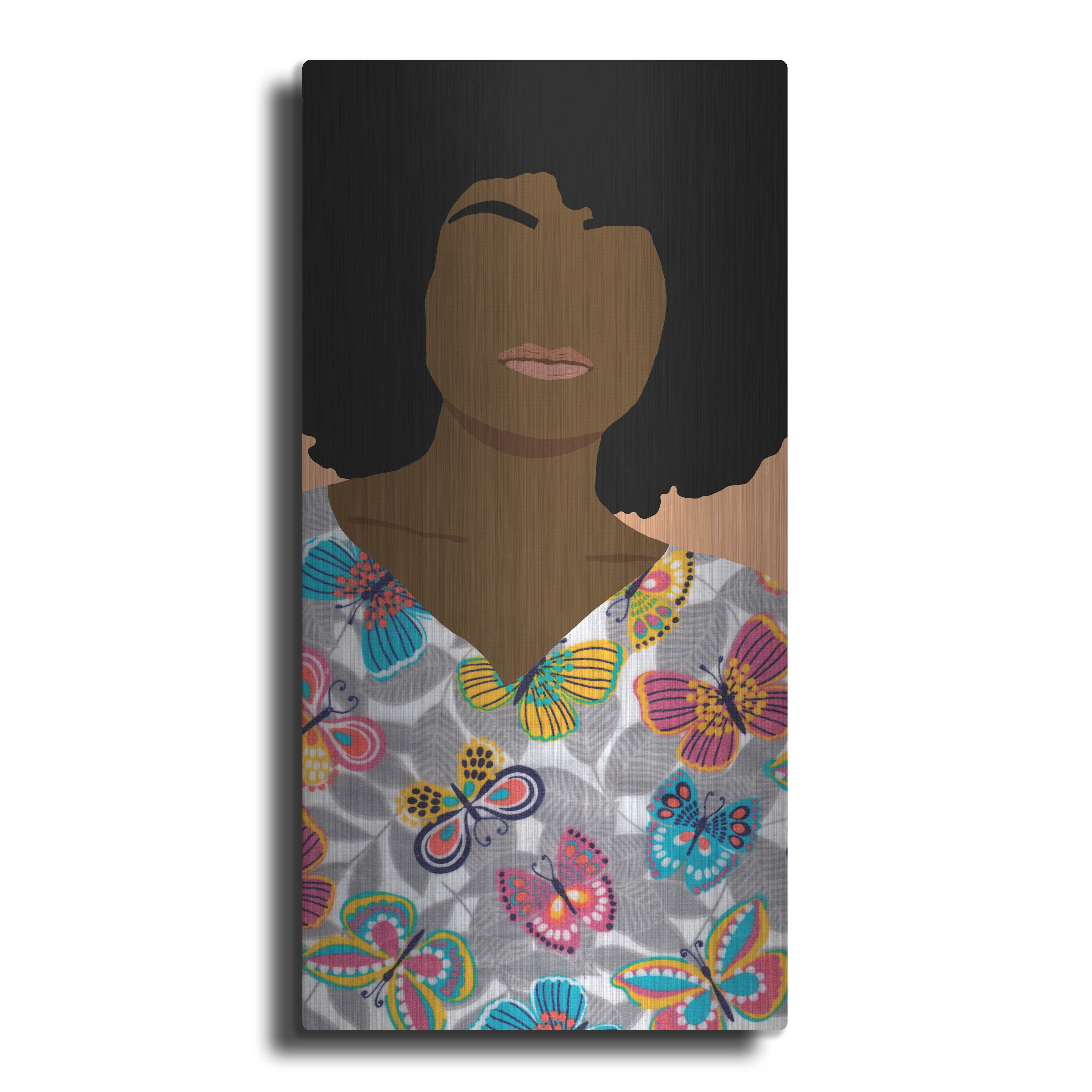 Winston Porter Care Giver 1' by Alonzo Saunders Metal Wall Art | Wayfair