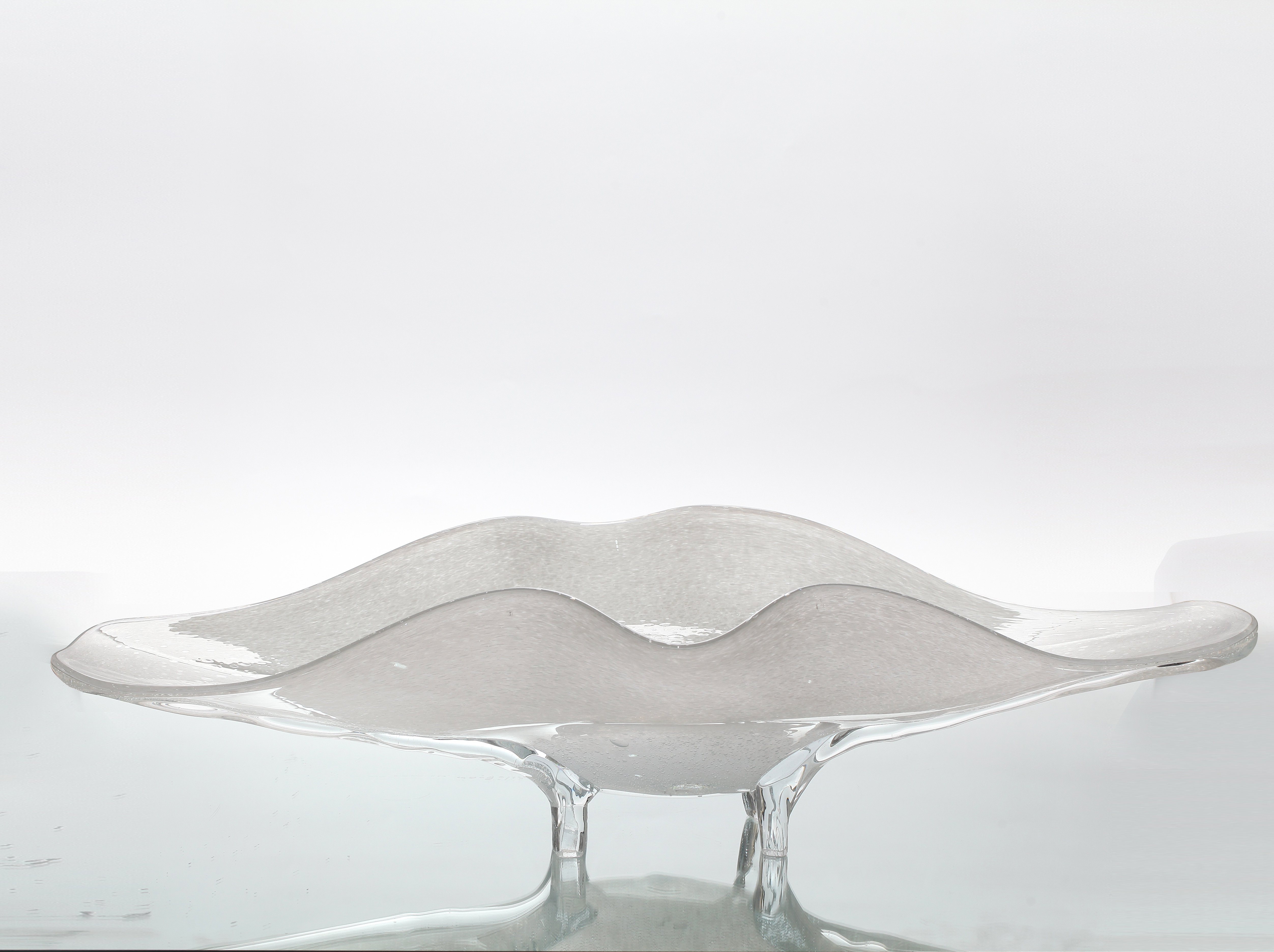 Viz Glass Art Glass Abstract Contemporary Decorative Plate & Reviews ...