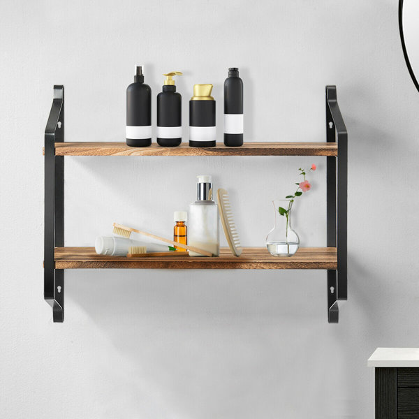17 Stories 2 Piece Tiered Shelf | Wayfair