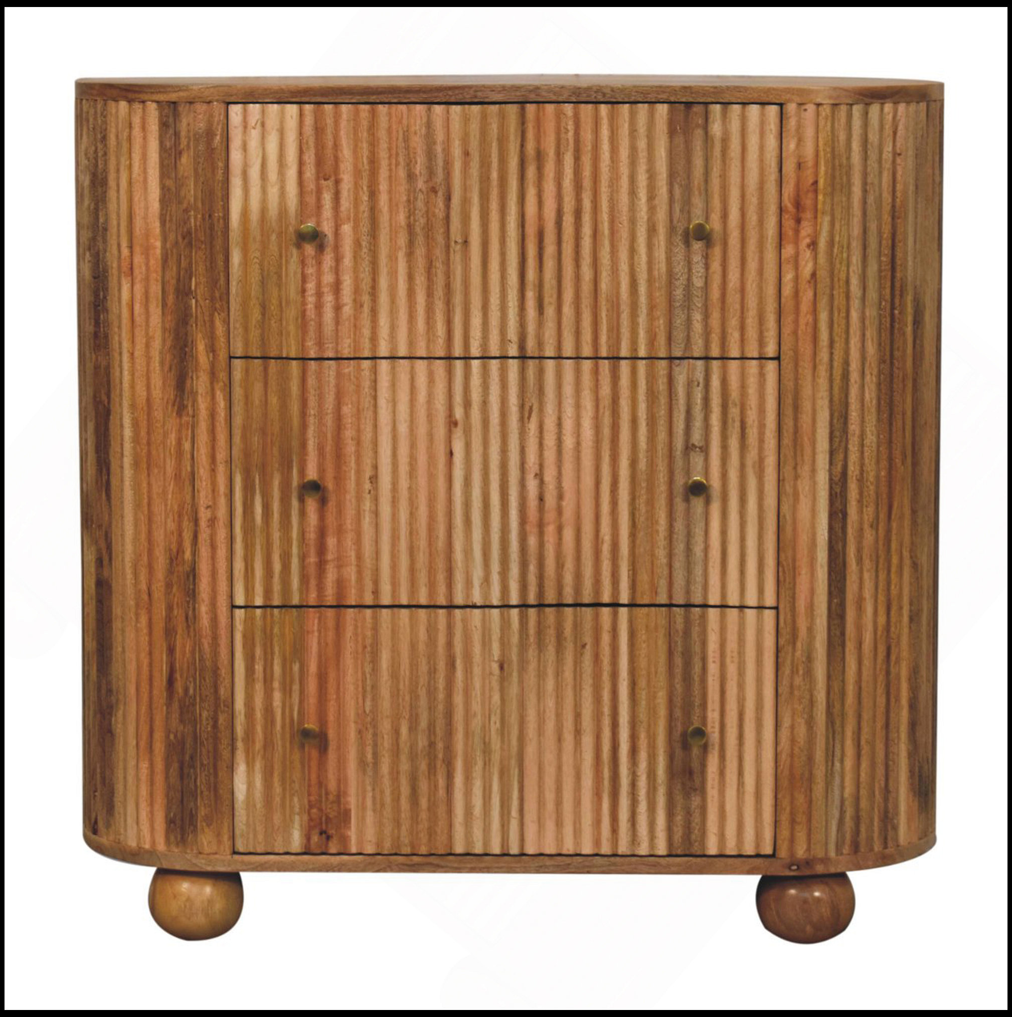 Hokku Designs Solid Wood Soba Ball Chest - Wayfair Canada