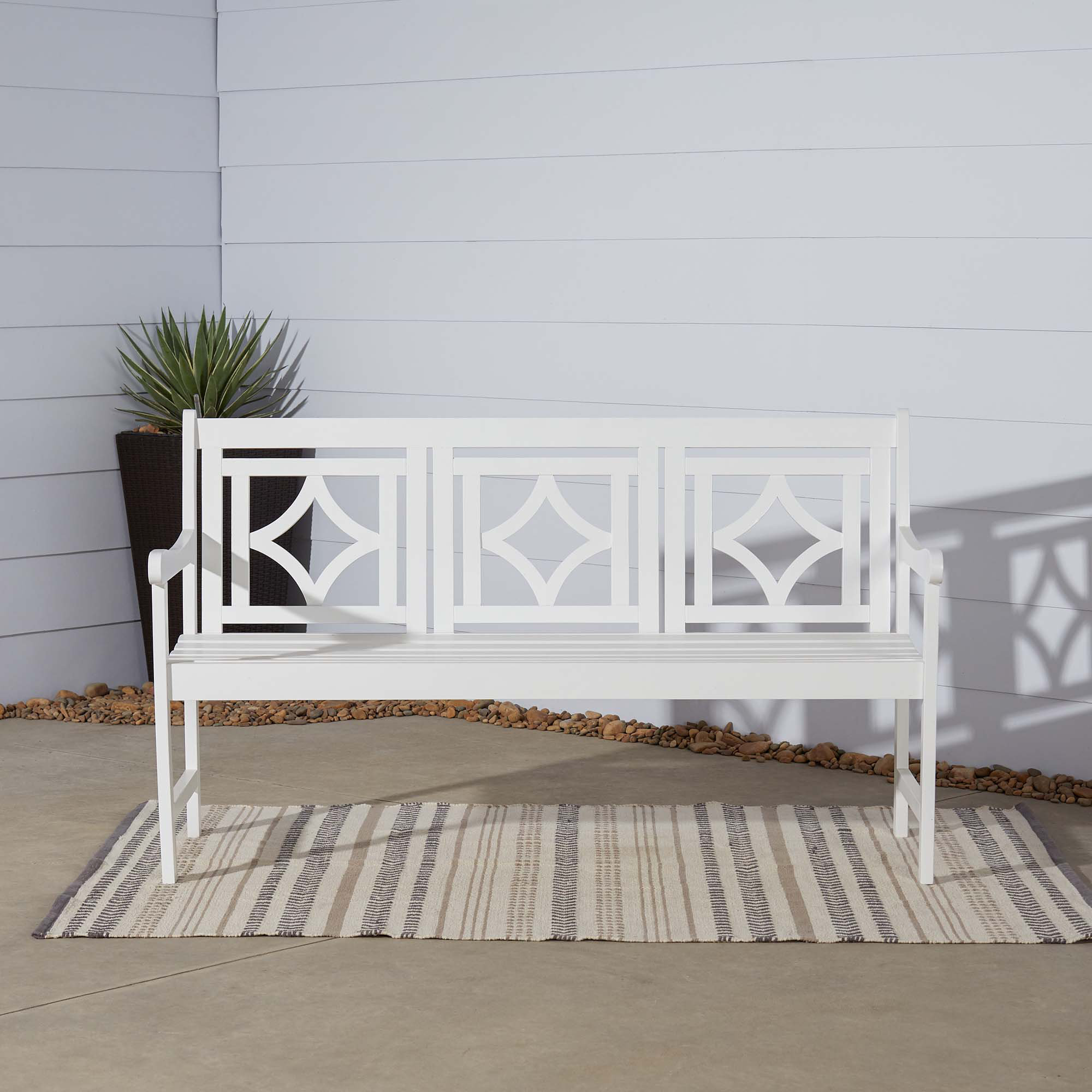 Canora Grey Solid Wood Bench | Wayfair