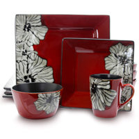 Red Square Dinnerware Sets | Up to 65% Off Until 11/20 | Wayfair | Wayfair
