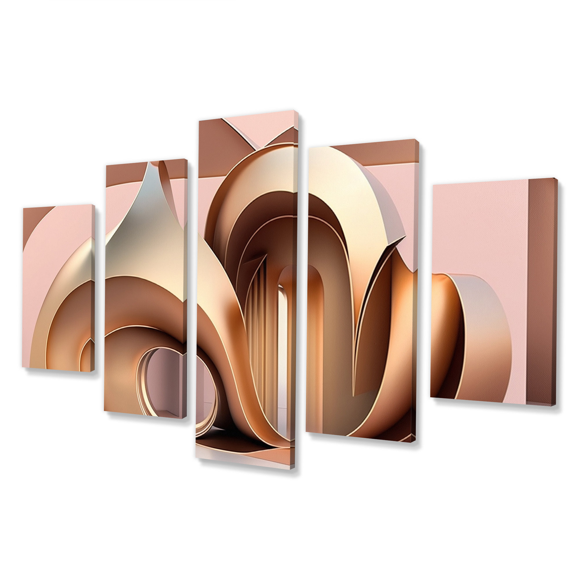 Wrought Studio™ Architecture Of The Future Pink - Futuristic ...