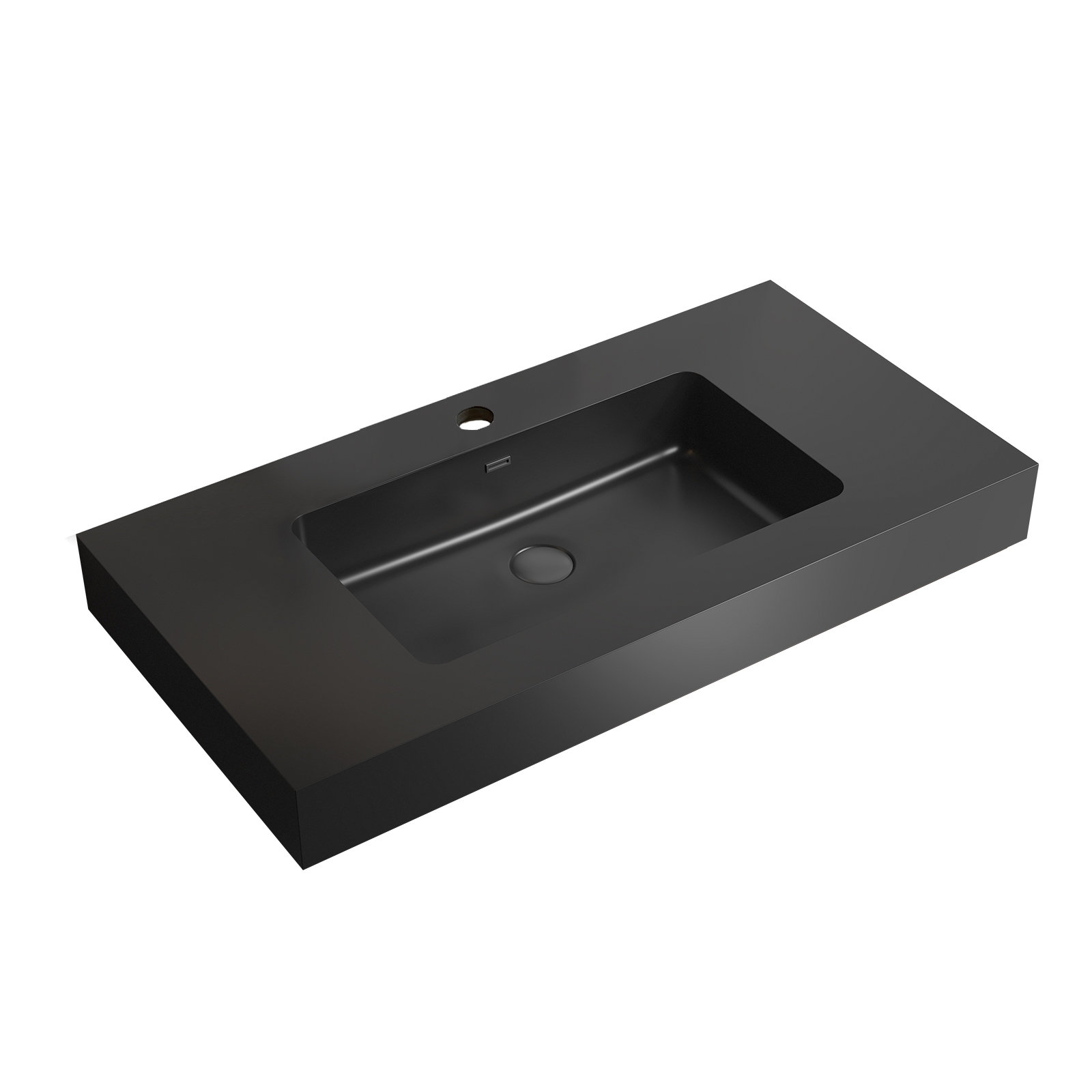 HHK HOME Integrated Engineered Quartz Basin WITHOUT Drain And Faucet ...