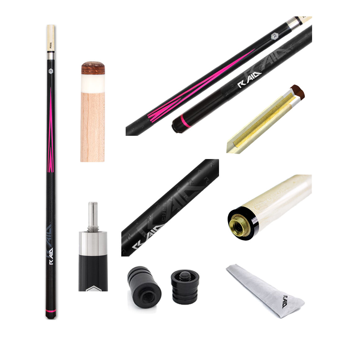 RAM Game Room Raidch Pool Cue- Points By RAM Game Room | Wayfair