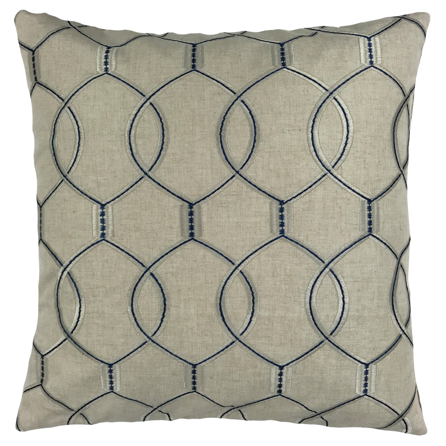 The Pillow Collection Rowena Rowena Geometric Pillow | Wayfair