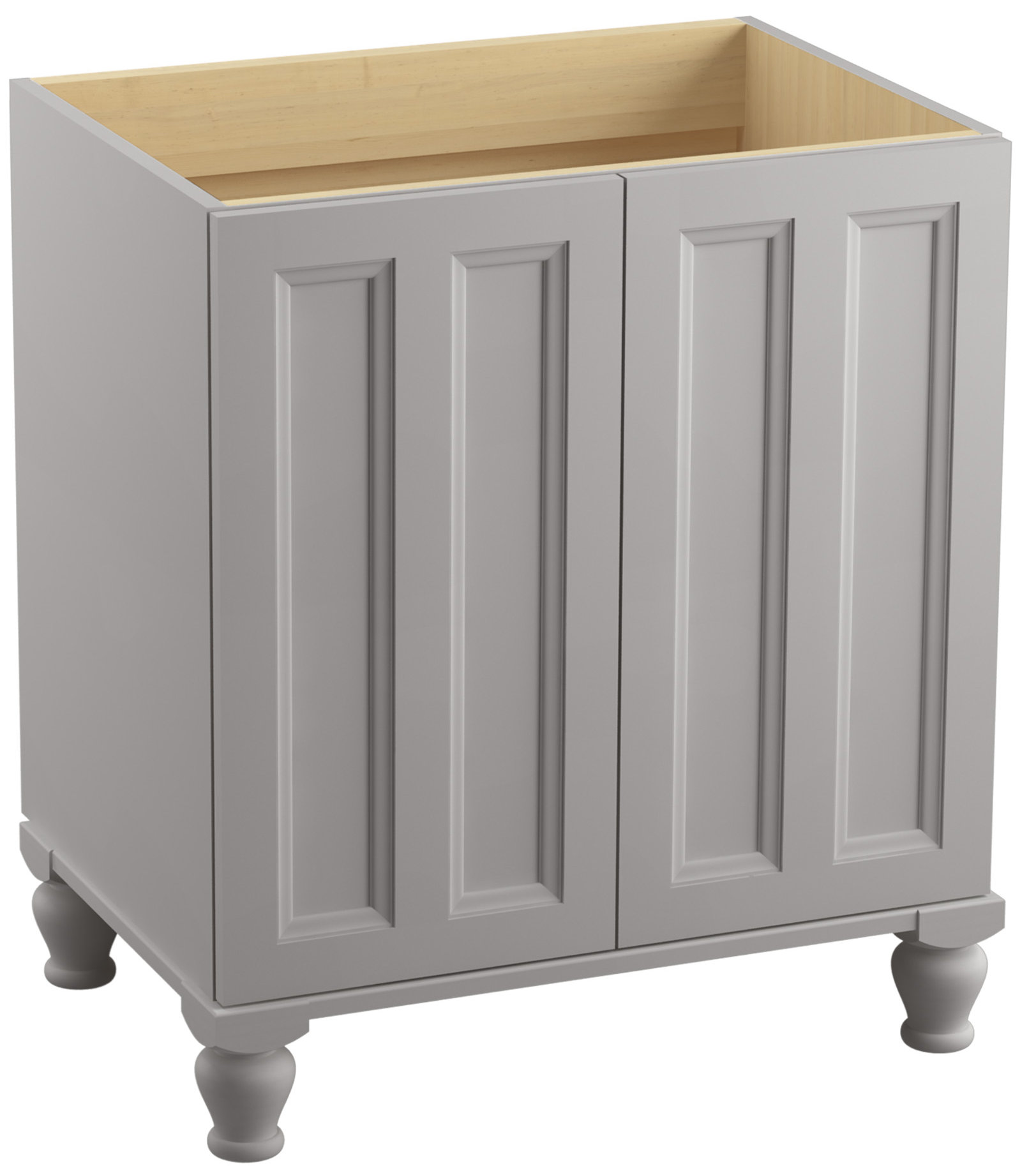 Kohler Damask® 30" Vanity Base Only with Furniture Legs, 2 Doors and 1 ...